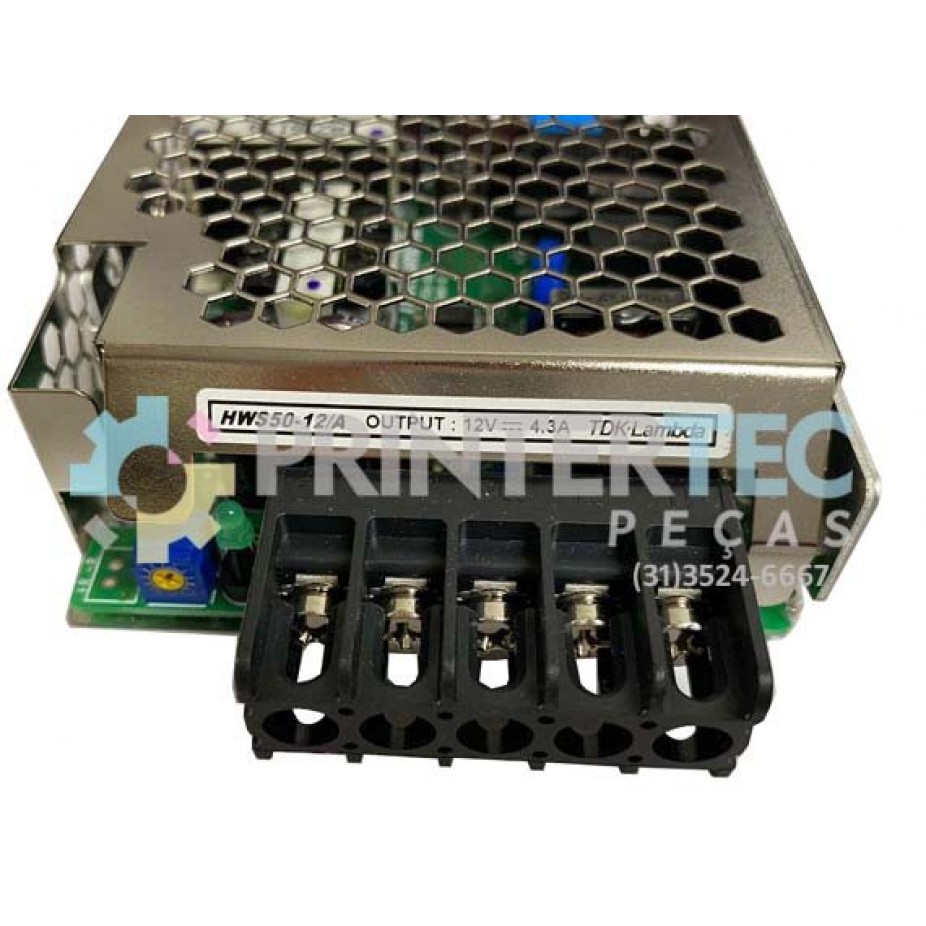 FONTE TDK-LAMBDA HWS50-12/A - 52W 12V 4,3A
