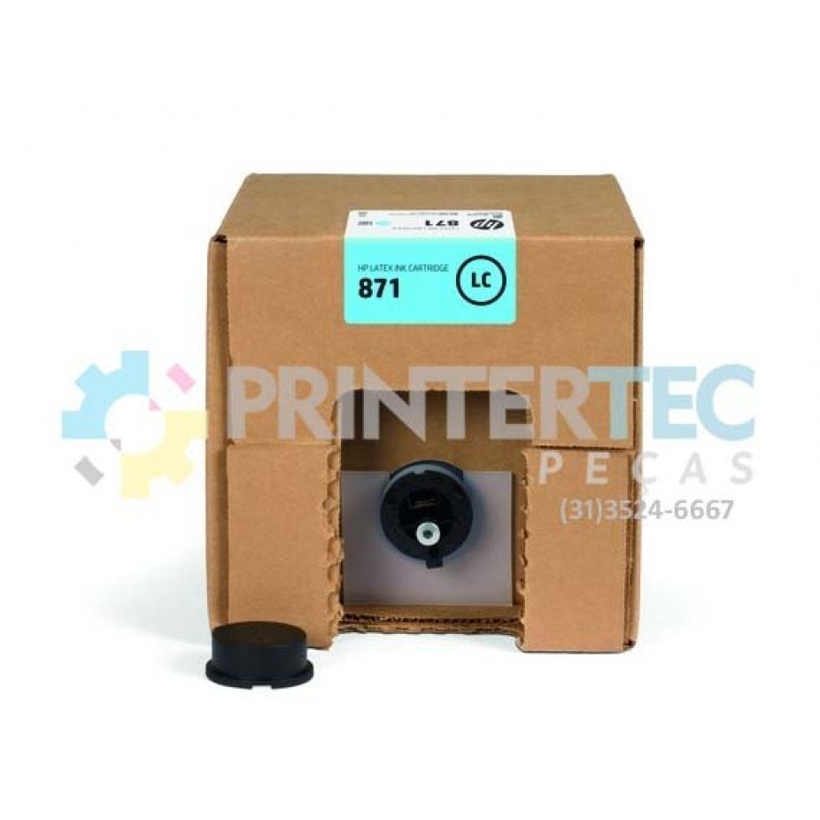 CARTUCHO HP LATEX 360 / 365 / 370 / 375 LIGHT CYAN 3L