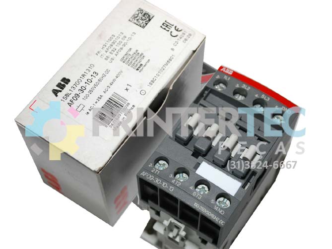 MODULO ABB AF09-30-10-13 CONTATOR 100-250V 50/60HZ