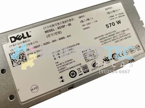 FONTE DELL POWEREDGE T610 / T710 / R710 570W